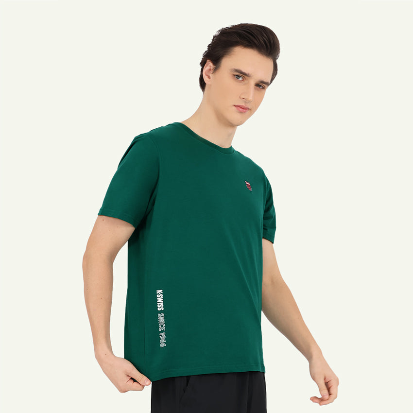 24SS Shield Logo Tee Men's Apparel - Shale Green – K-Swiss Philippines